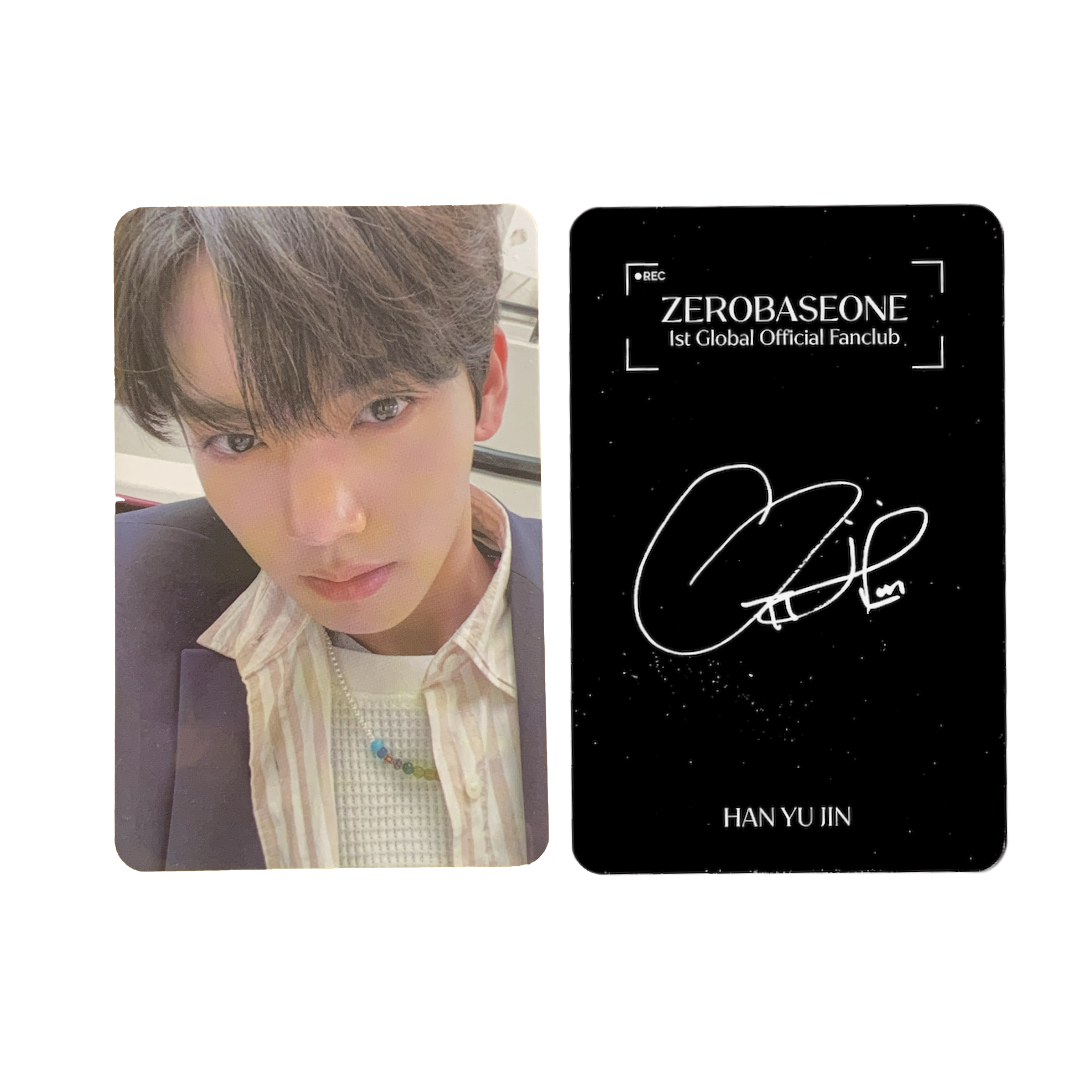 Han Yu Jin Fanclub Photocard [ZEROSE] – Aidol House