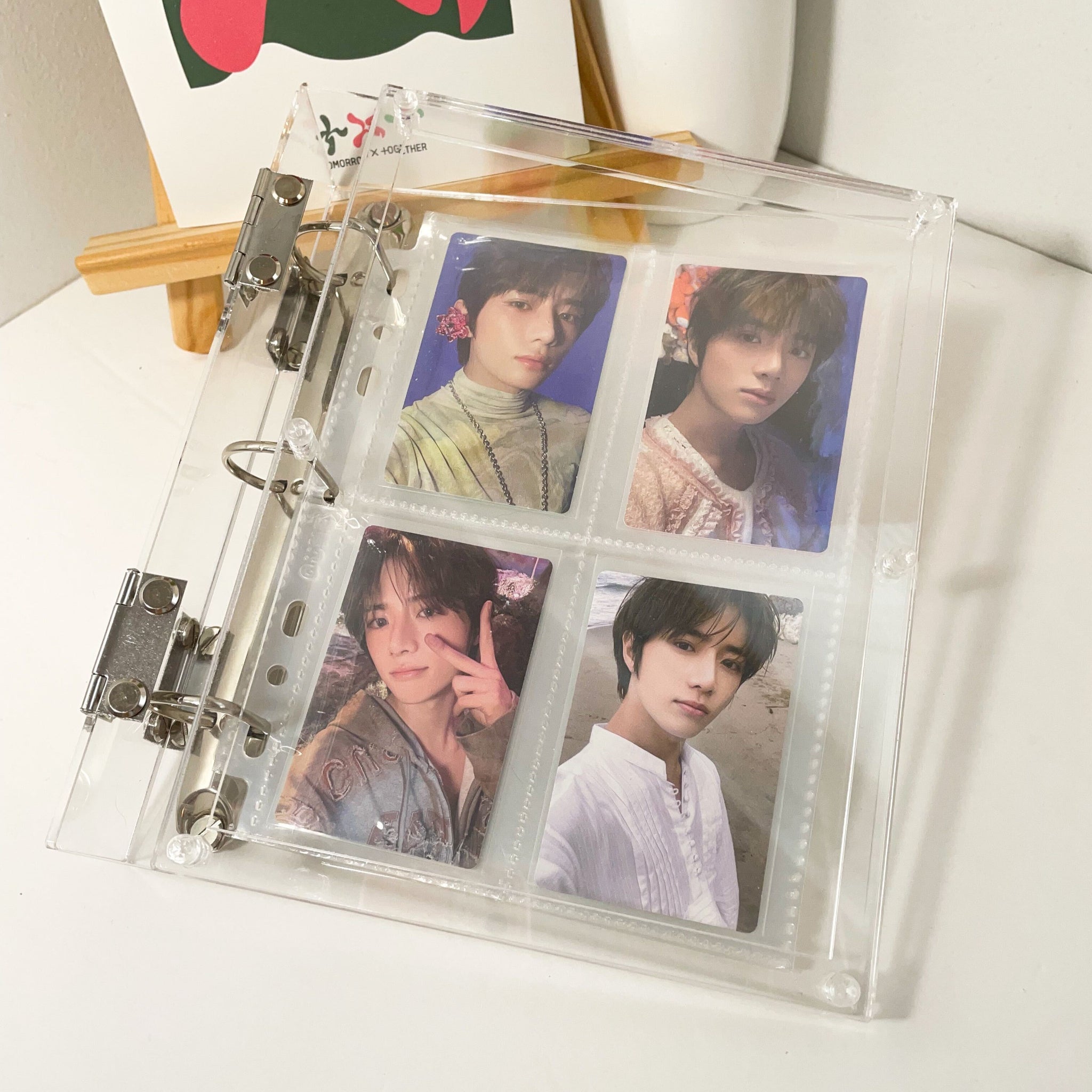 A5 Customizable Acrylic Charm Photo Binder | Aidol House