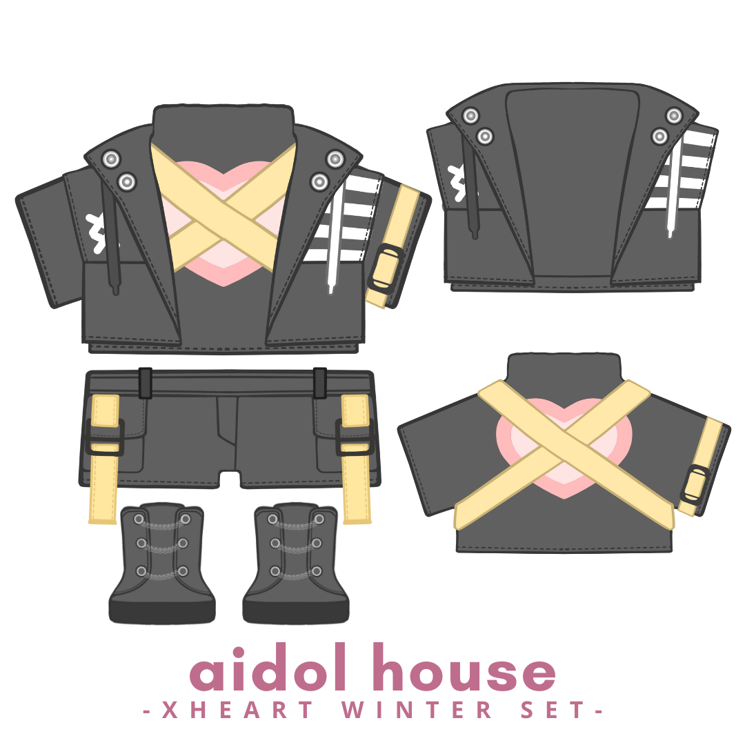 Plushie Clothing - XHEART Winter Set – Aidol House