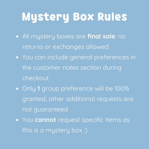 Mystery Box [SHIPS AFTER MAR 18] – Aidol House